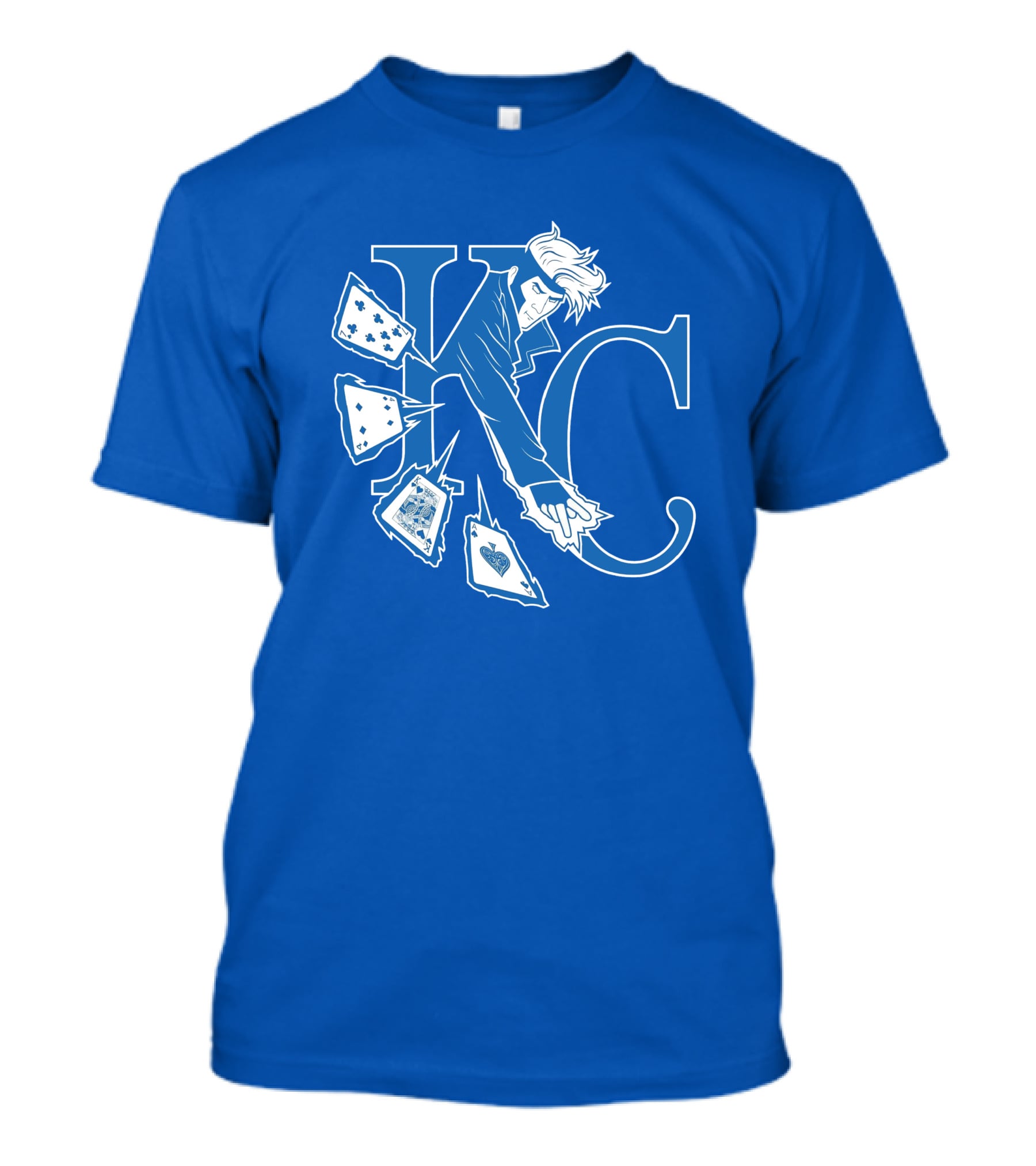Kansas City Gambits MLB Playing Cards KC T-Shirt