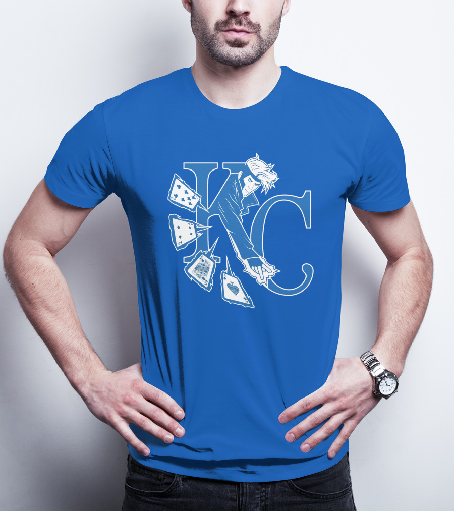 Kansas City Gambits MLB Playing Cards KC T-Shirt