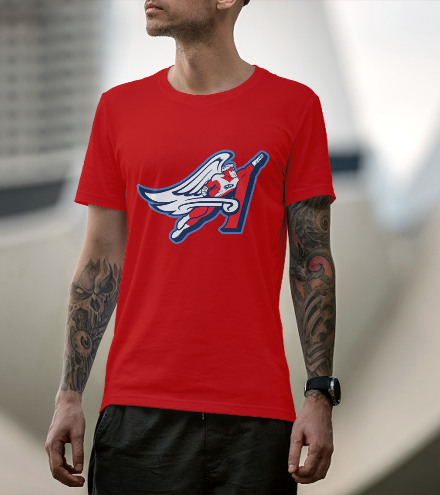 LA Archangels Superhero Wings Mlb T-Shirt