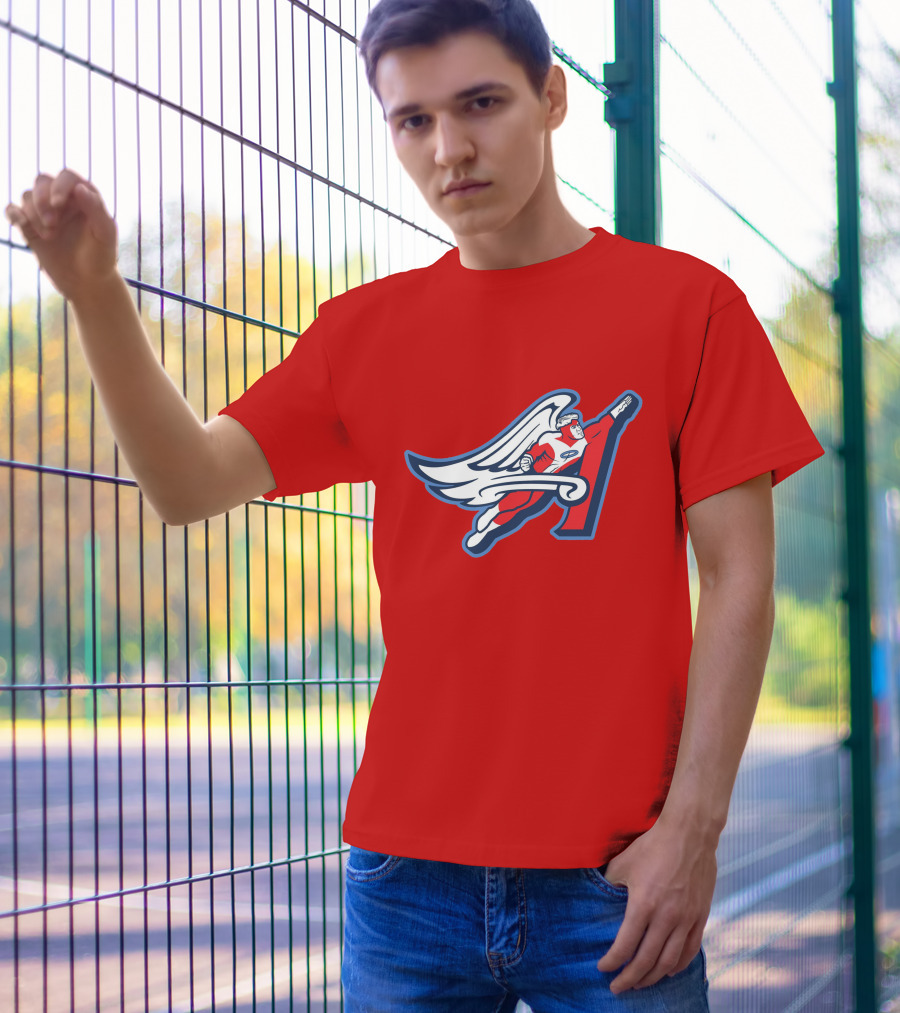 LA Archangels Superhero Wings Mlb T-Shirt