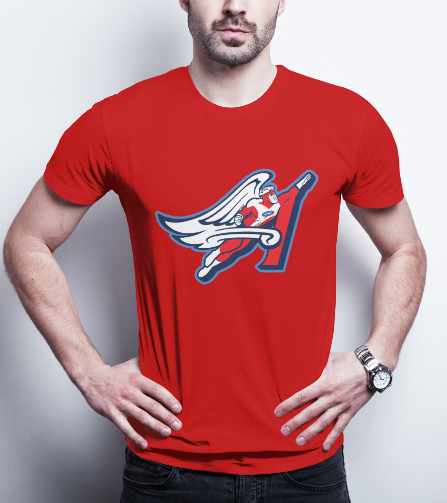 LA Archangels Superhero Wings Mlb T-Shirt