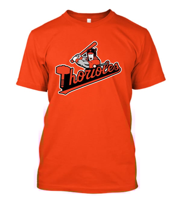 Baltimore Thorioles MLB Thor Baseball T-Shirt