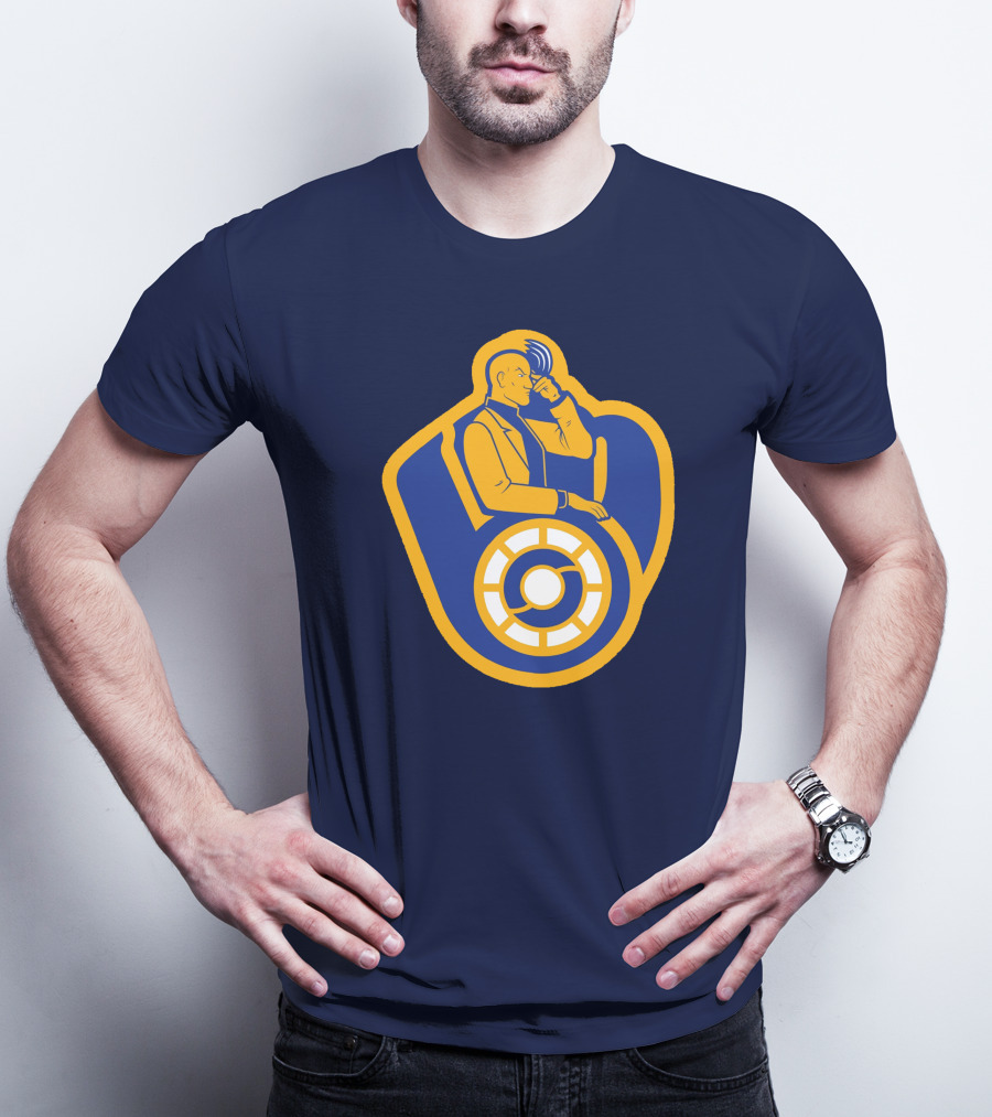 Milwaukee Professor X MLB Brewers Mashup T-Shirt