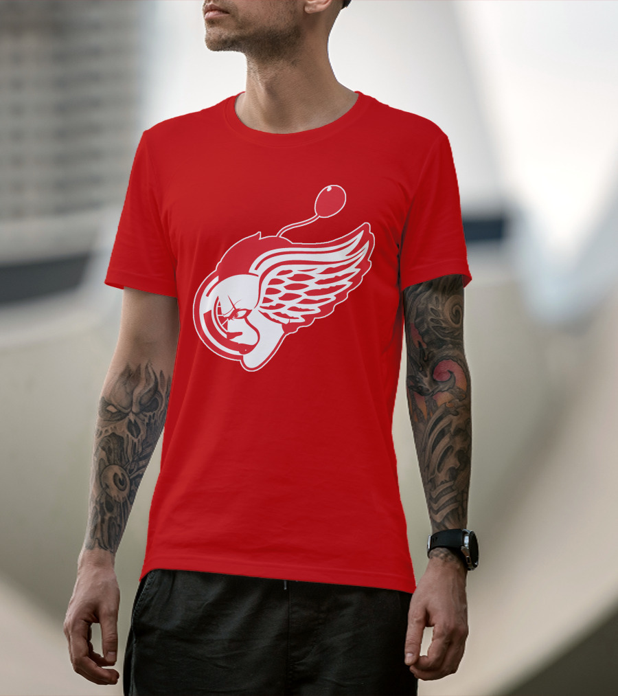 Detroit Red Wings Pennywise NHL Crossover T-Shirt