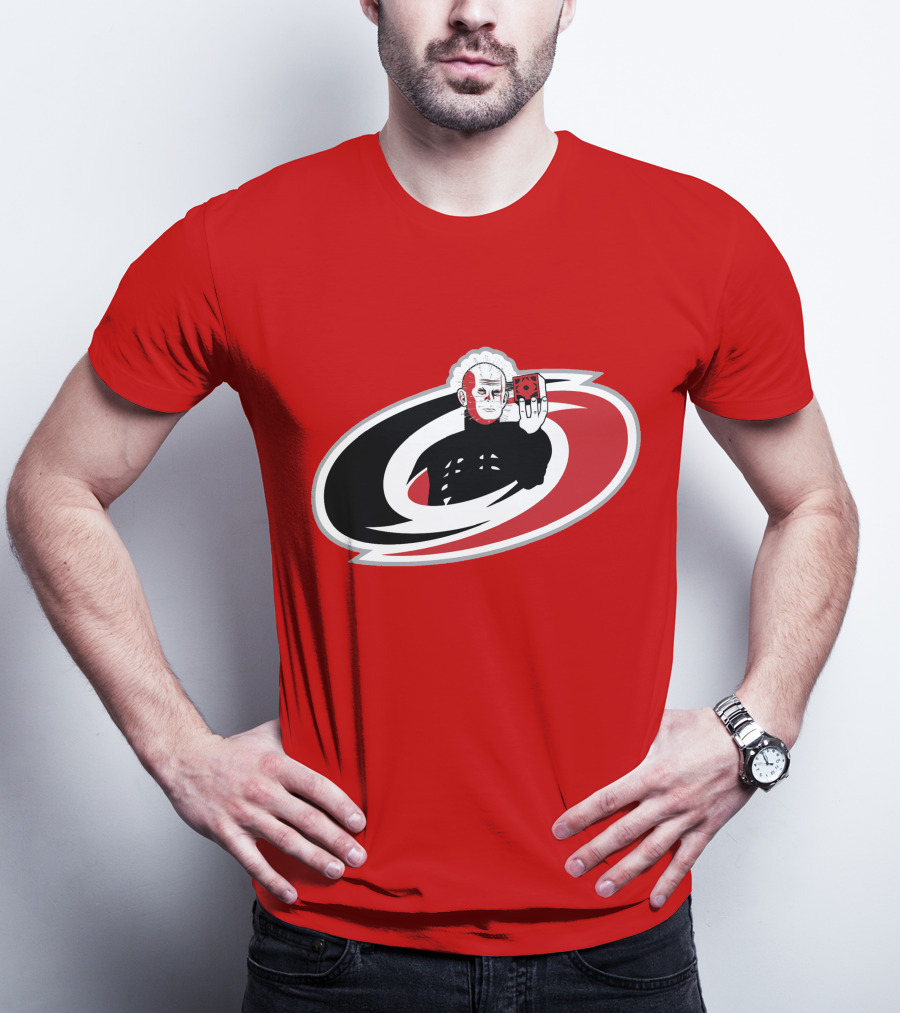 Carolina Hellraisers NHL Horror-Themed Hockey T-Shirt