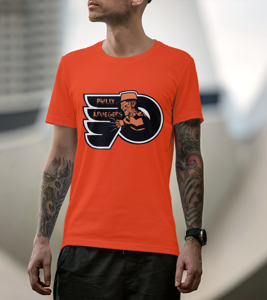 Philly Kruegers NHL Horror Hockey Fusion T-Shirt