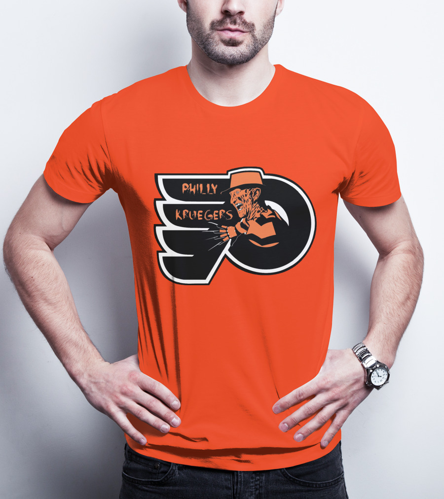 Philly Kruegers NHL Horror Hockey Fusion T-Shirt