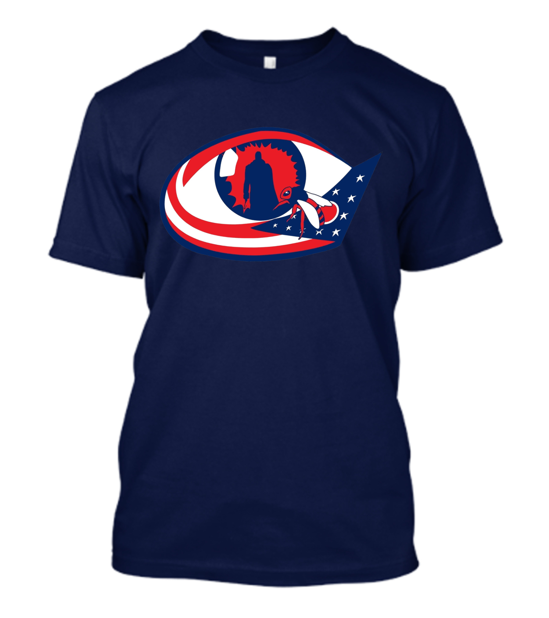 Columbus Candymans American Flag Eye And Bee T-Shirt