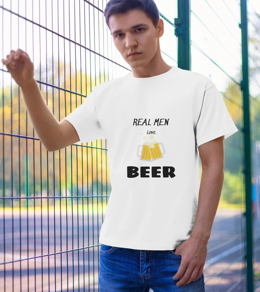Real Men Love Beer T-Shirt