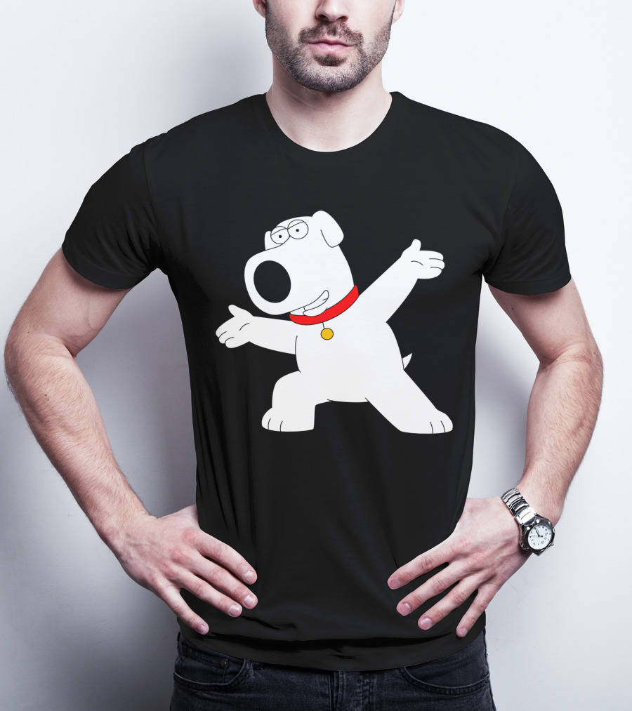 Brian Griffin Family Guy Dance Pose T-Shirt