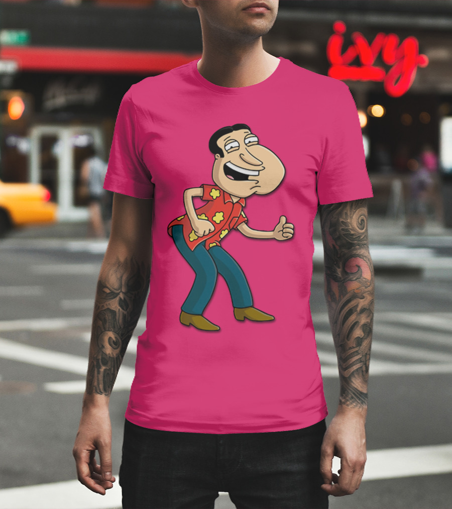 Glenn Quagmire Family Guy Thumbs Up Hawaiian Shirt Character T-Shirt