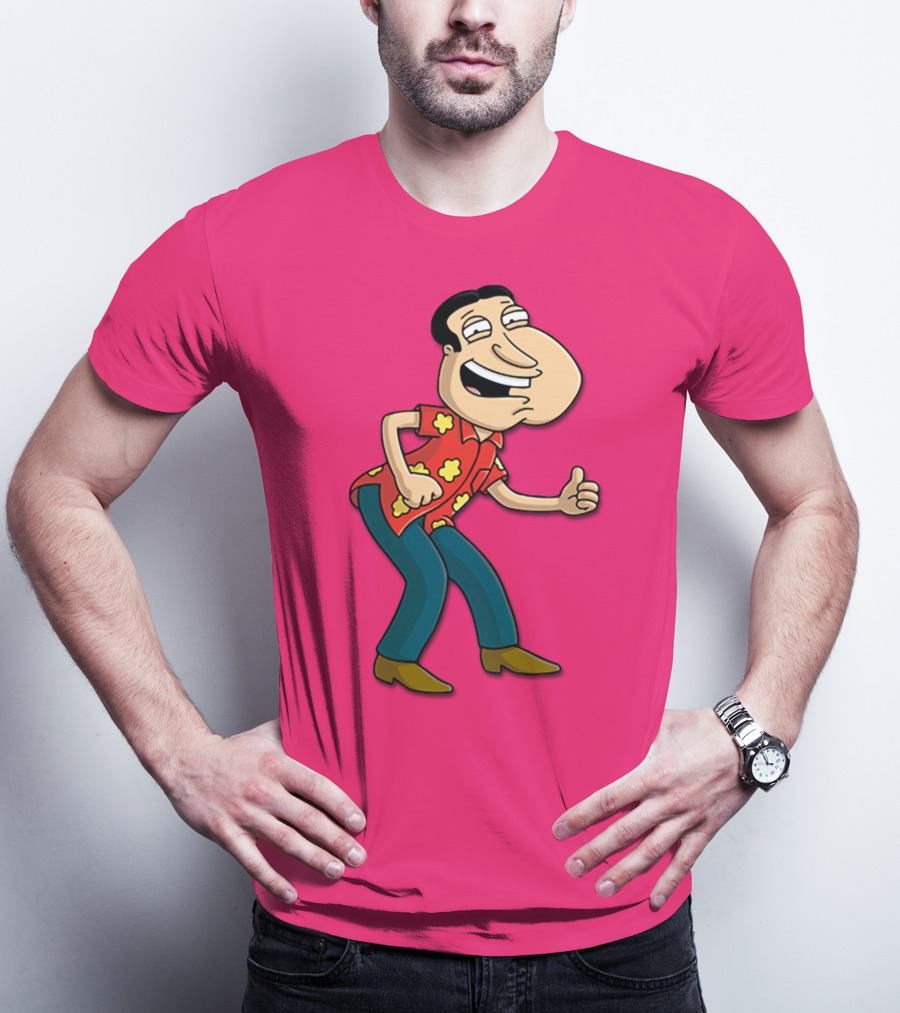 Glenn Quagmire Family Guy Thumbs Up Hawaiian Shirt Character T-Shirt