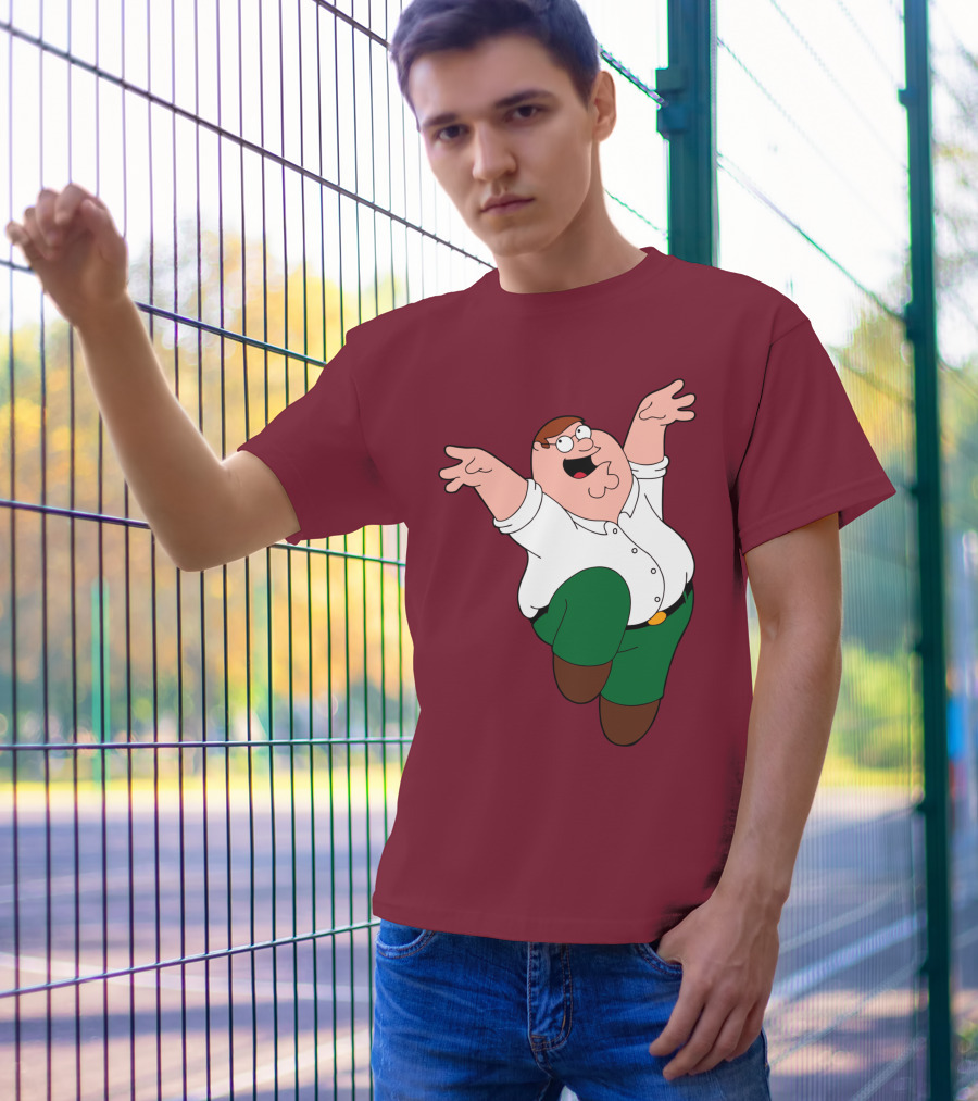 Peter Griffin Jumping Pose Family Guy T-Shirt