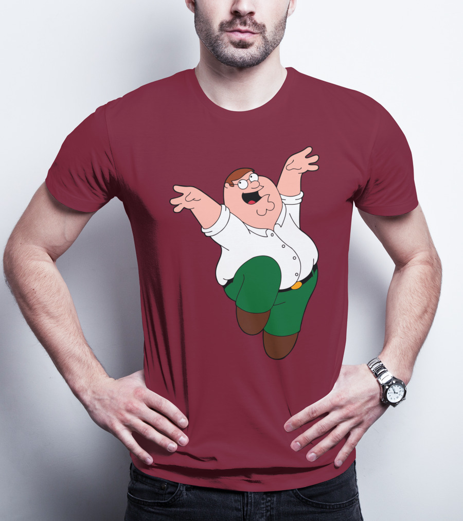 Peter Griffin Jumping Pose Family Guy T-Shirt