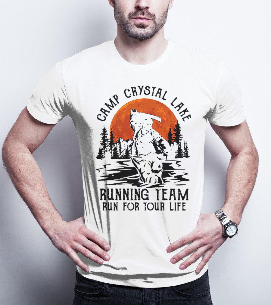 Camp Crystal Lake Running Team Run For Your Life T-Shirt