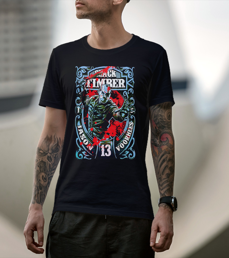 Black Timber Jason Voorhees 13 T-Shirt