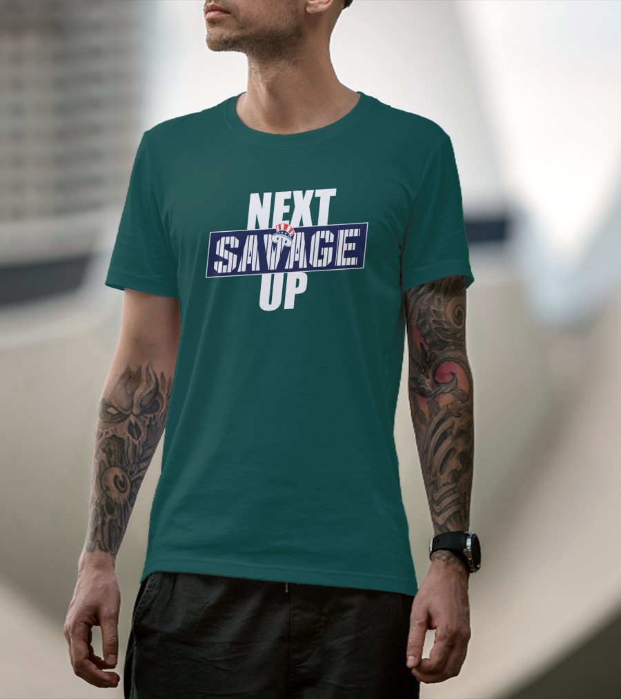 Next Savage Up Yankee Style Apparel Iconic T-Shirt