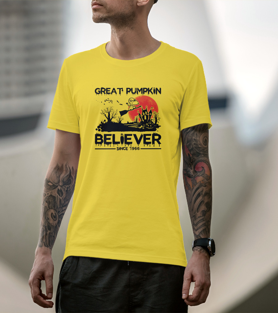 Great Pumpkin Believer Since 1966 Halloween T-Shirt