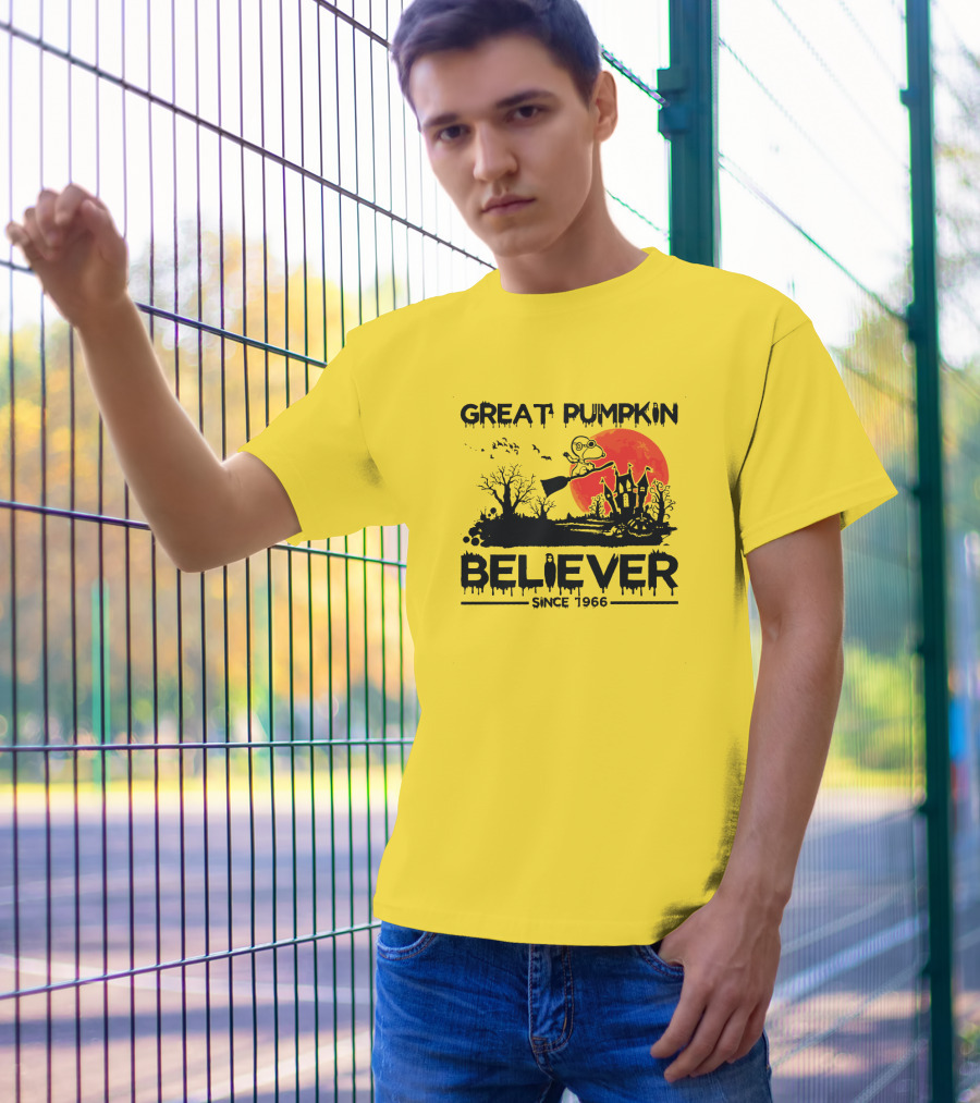 Great Pumpkin Believer Since 1966 Halloween T-Shirt