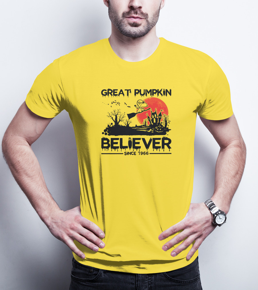 Great Pumpkin Believer Since 1966 Halloween T-Shirt