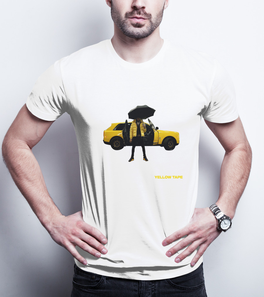 Key Glock Yellow Tape Car Umbrella T-Shirt
