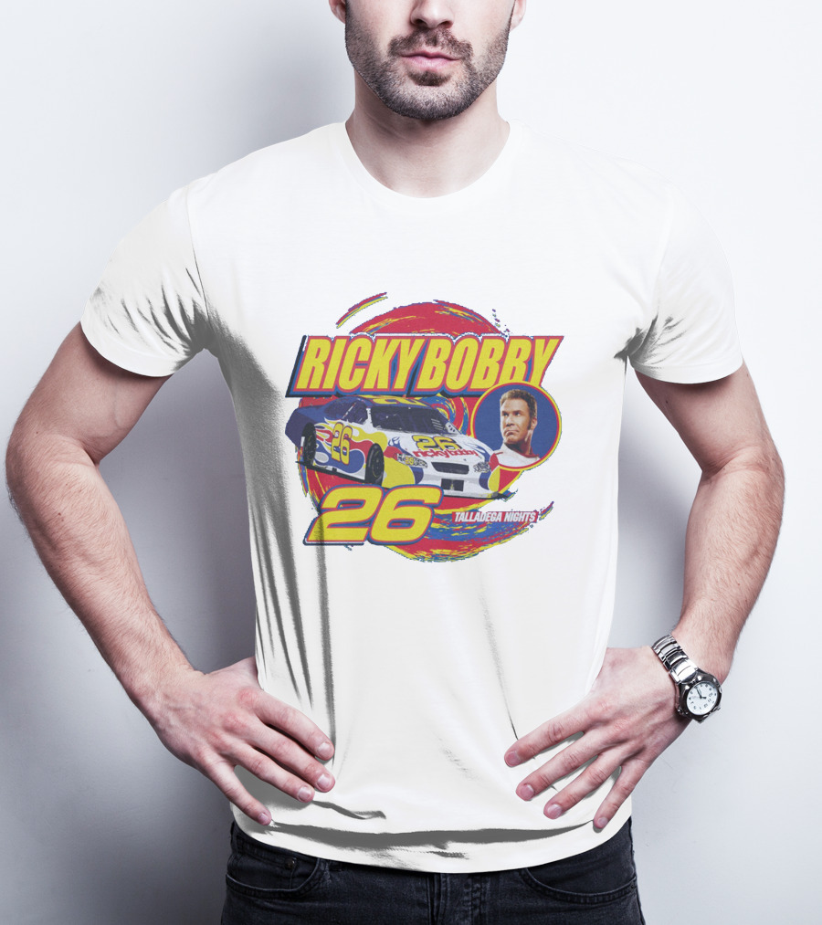 Ricky Bobby 26 Talladega Nights Racing Car T-Shirt