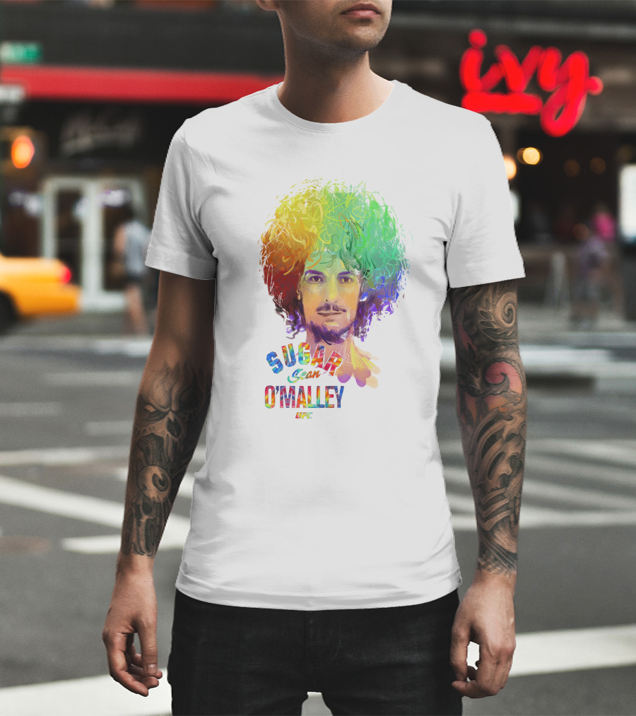 Sugar Sean O'Malley UFC Rainbow T-Shirt