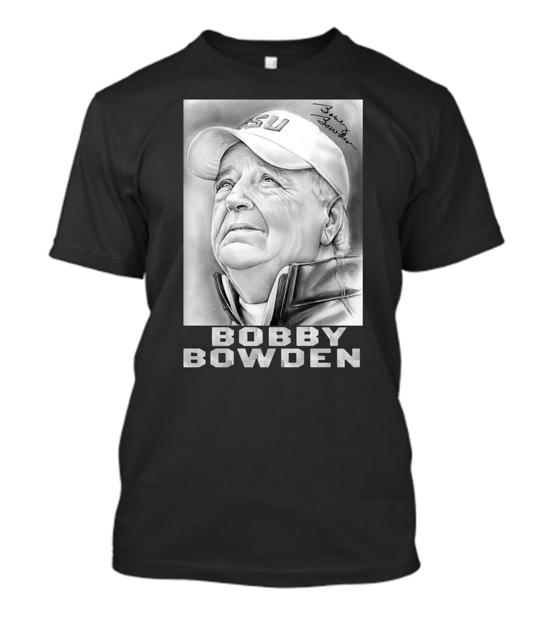 Bobby Bowden FSU Dadgummit Daggum Legend T-Shirt