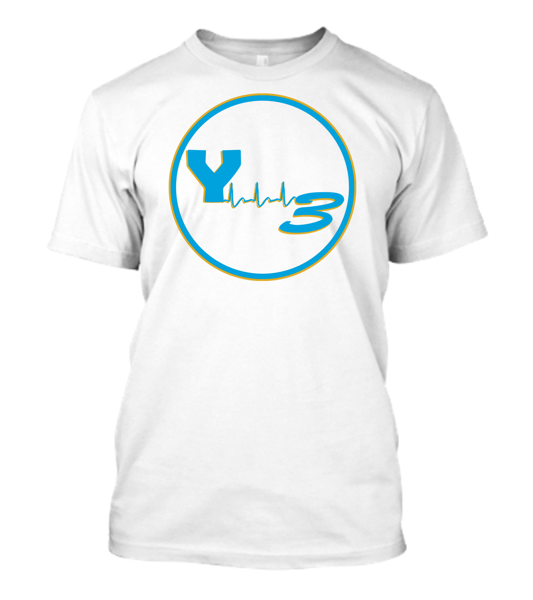 Y3 Heartbeat Circle T-Shirt
