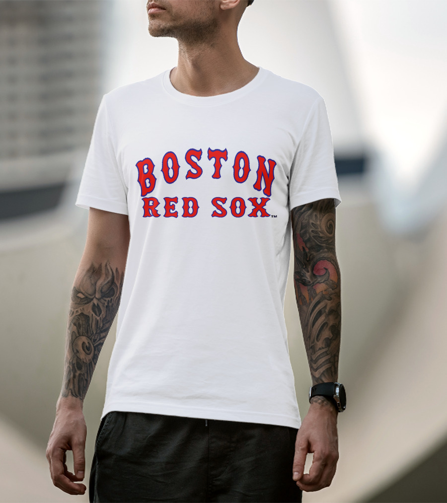 Boston Red Sox Classic Bold Yellow T-Shirt