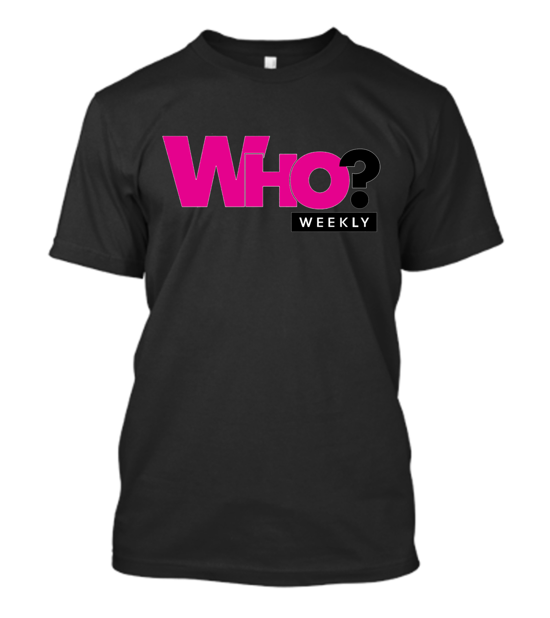Who? Weekly Logo Merchandise T-Shirt