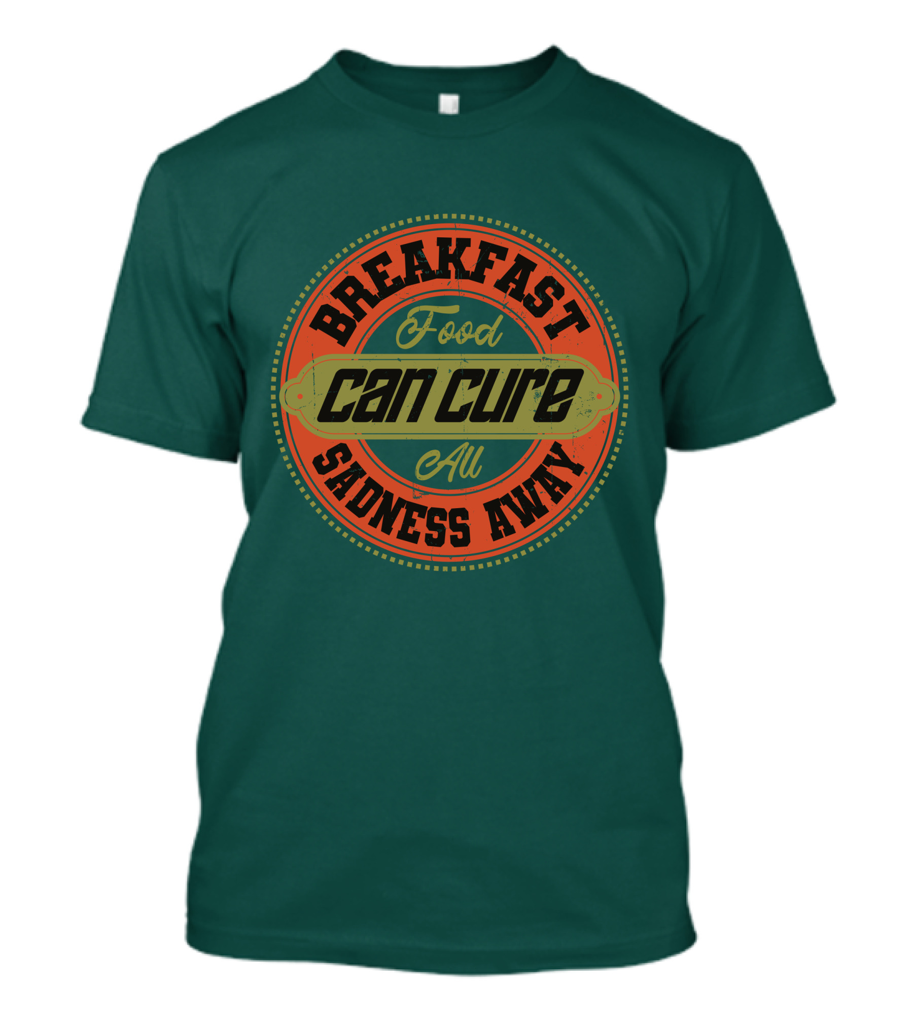 Breakfast Food Can Cure All Sadness Away T-Shirt
