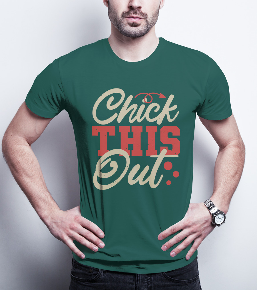 Chick This Out Arrow And Dots T-Shirt