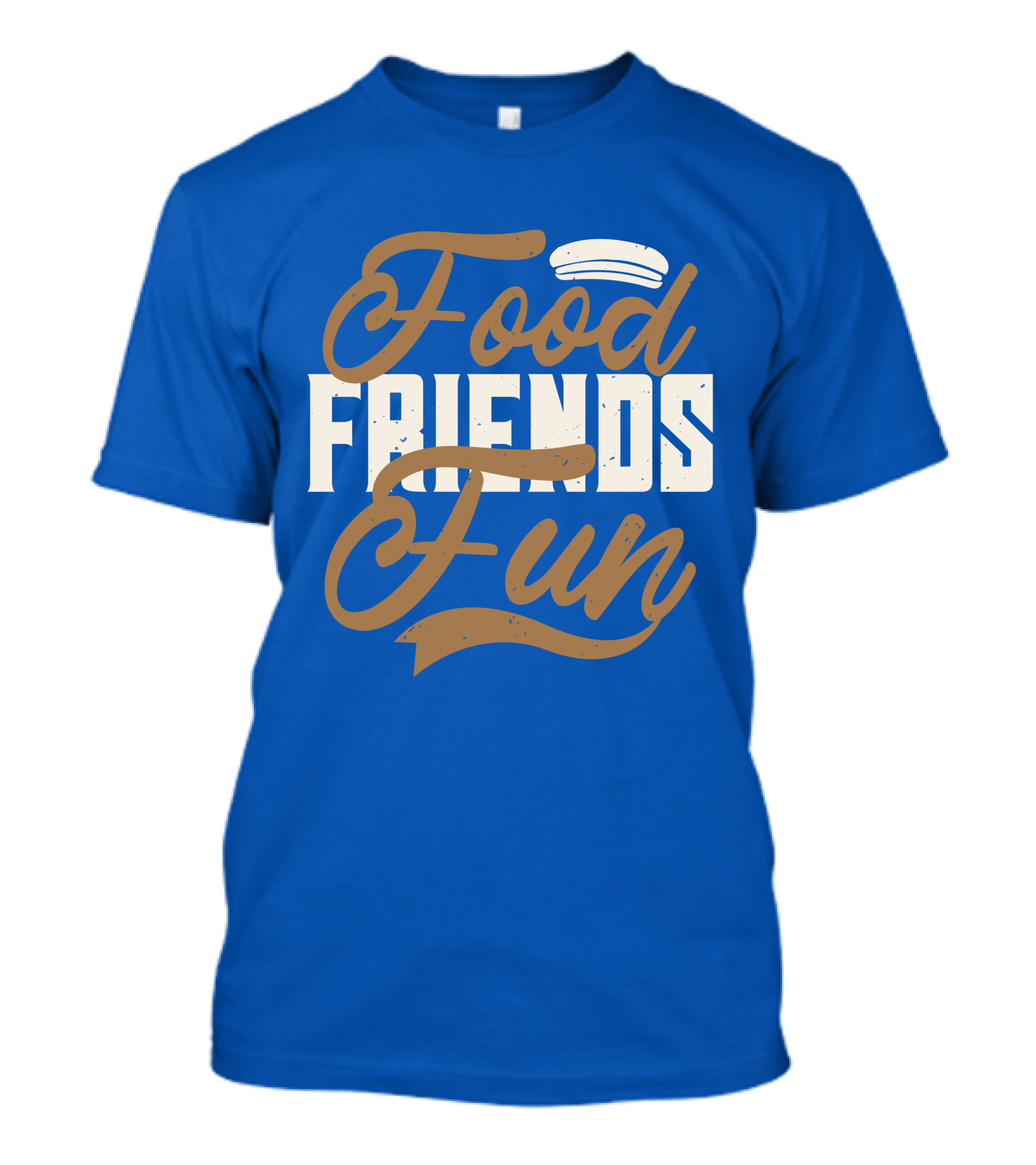 Food Friends Fun Sailor Hat T-Shirt