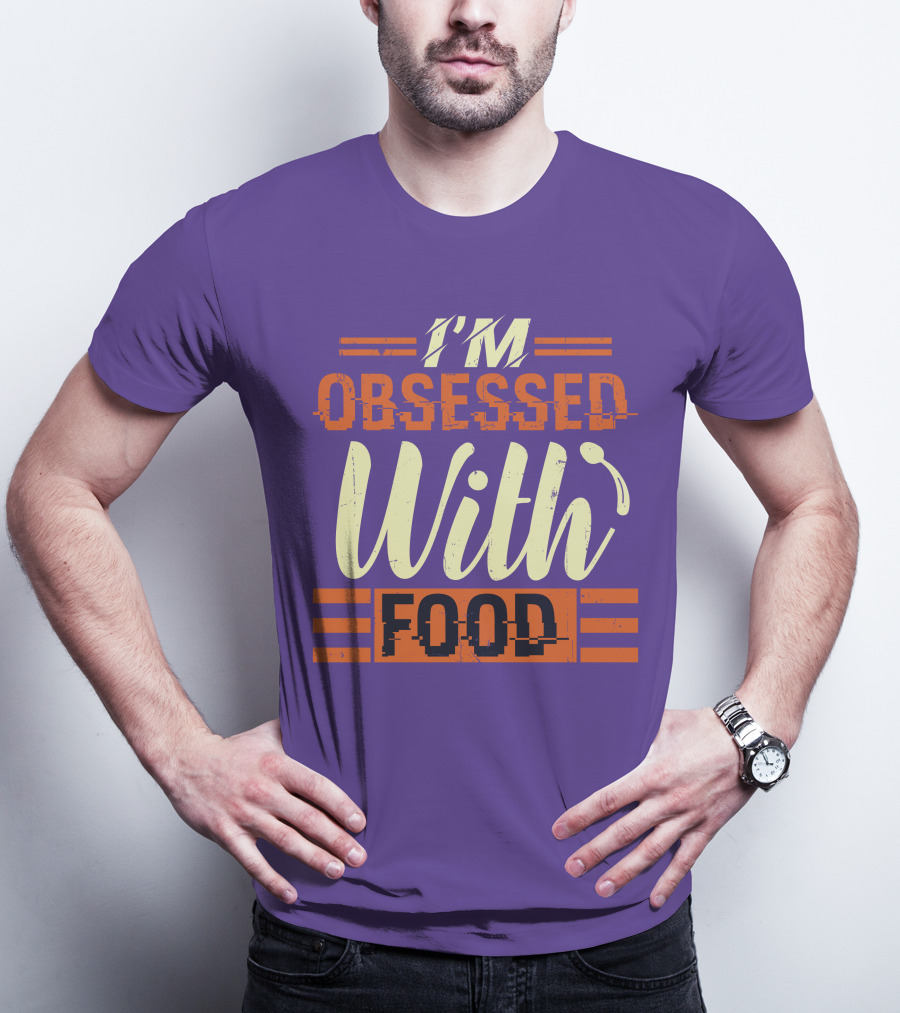 I’m Obsessed With Food Orange T-Shirt