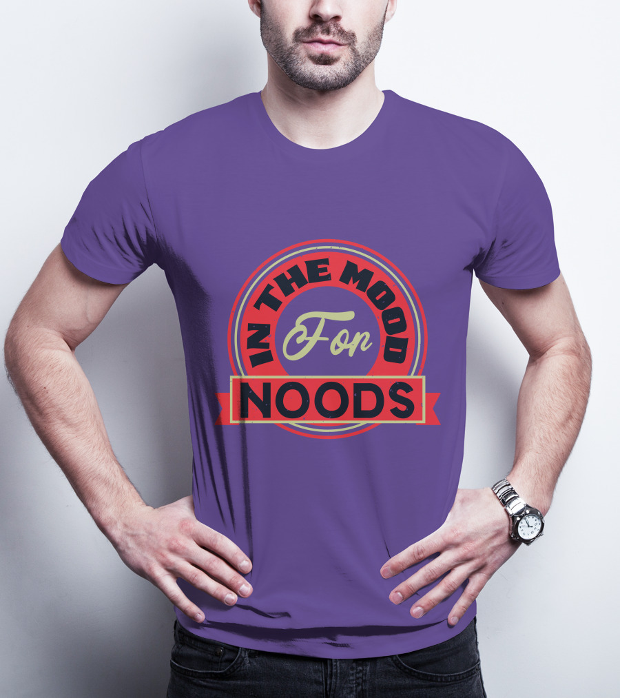 In The Mood For Noods Circle Emblem T-Shirt