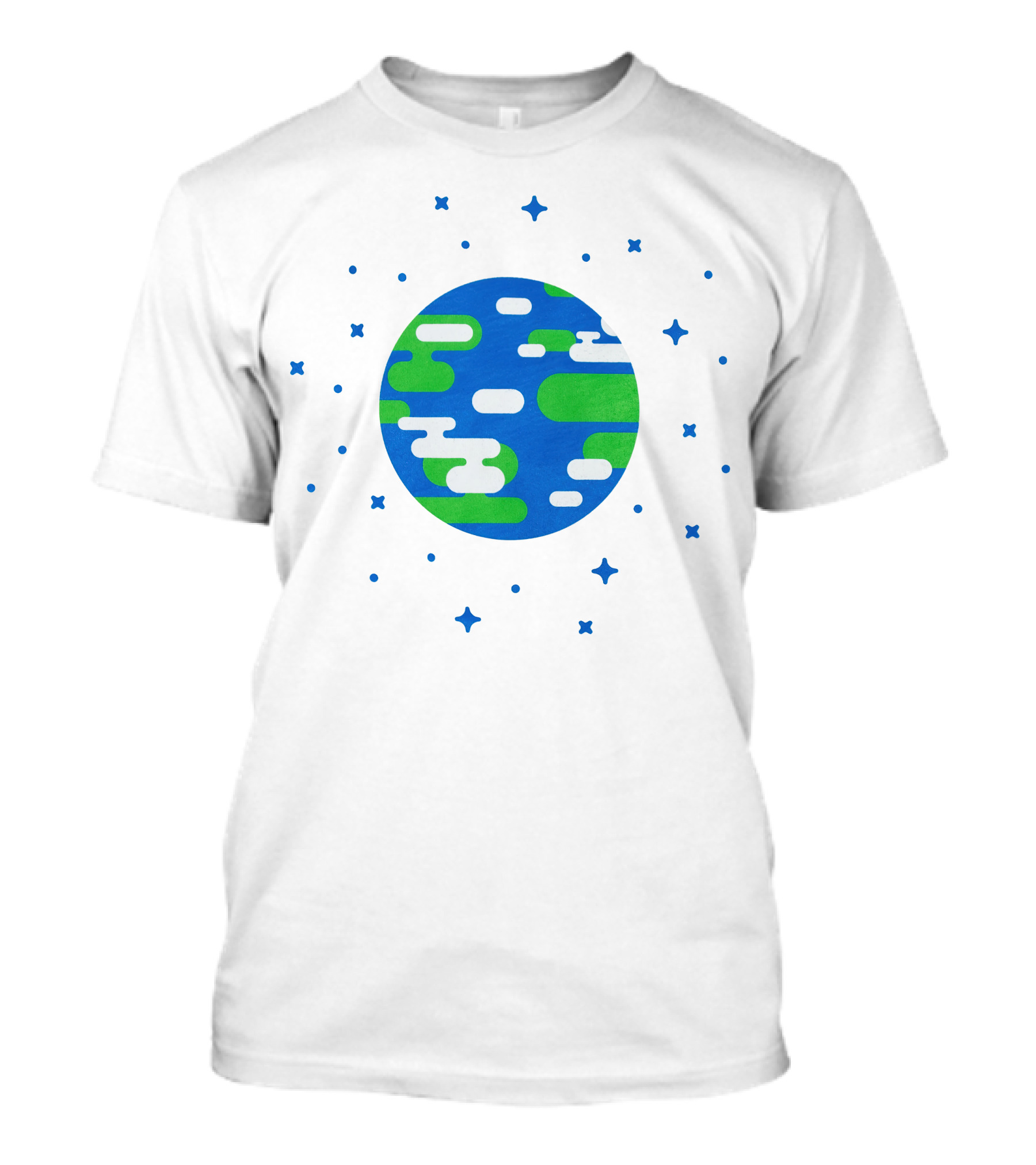 Kurzgesagt Earth Space T-Shirt