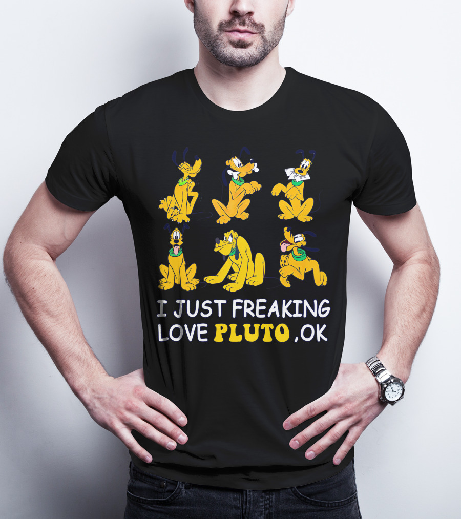 I Just Freaking Love Pluto Ok T-Shirt