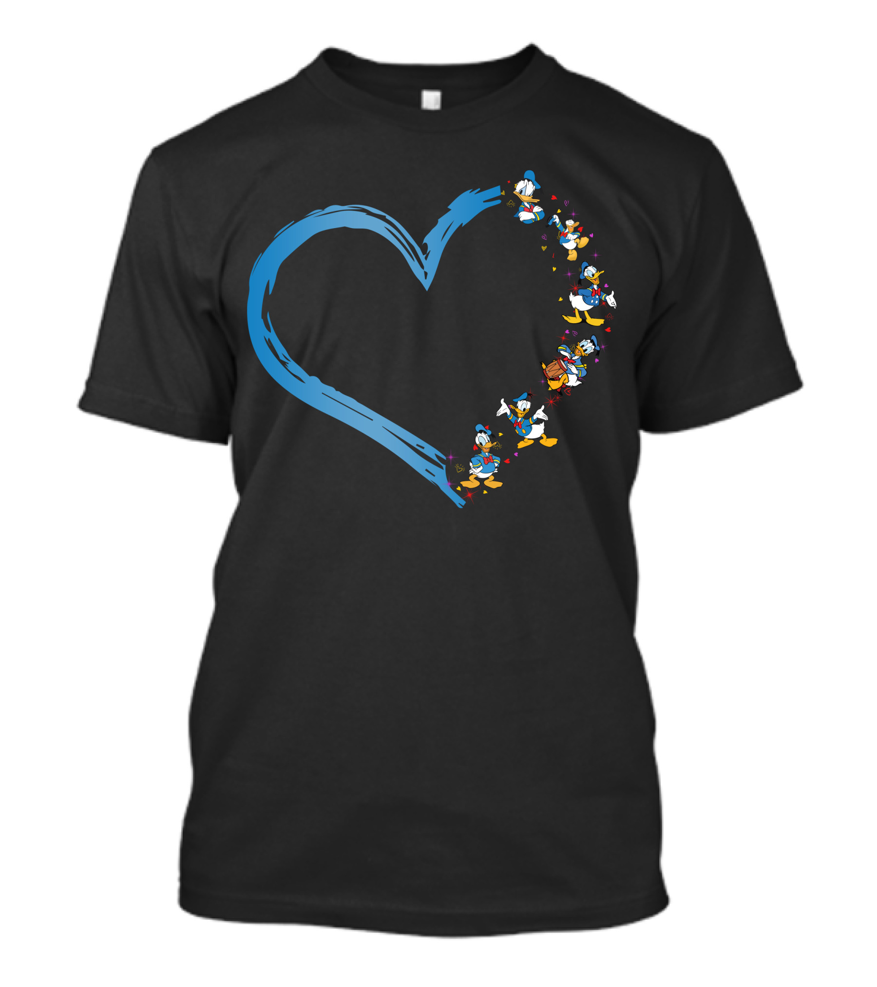 Donald Duck Heart T-Shirt