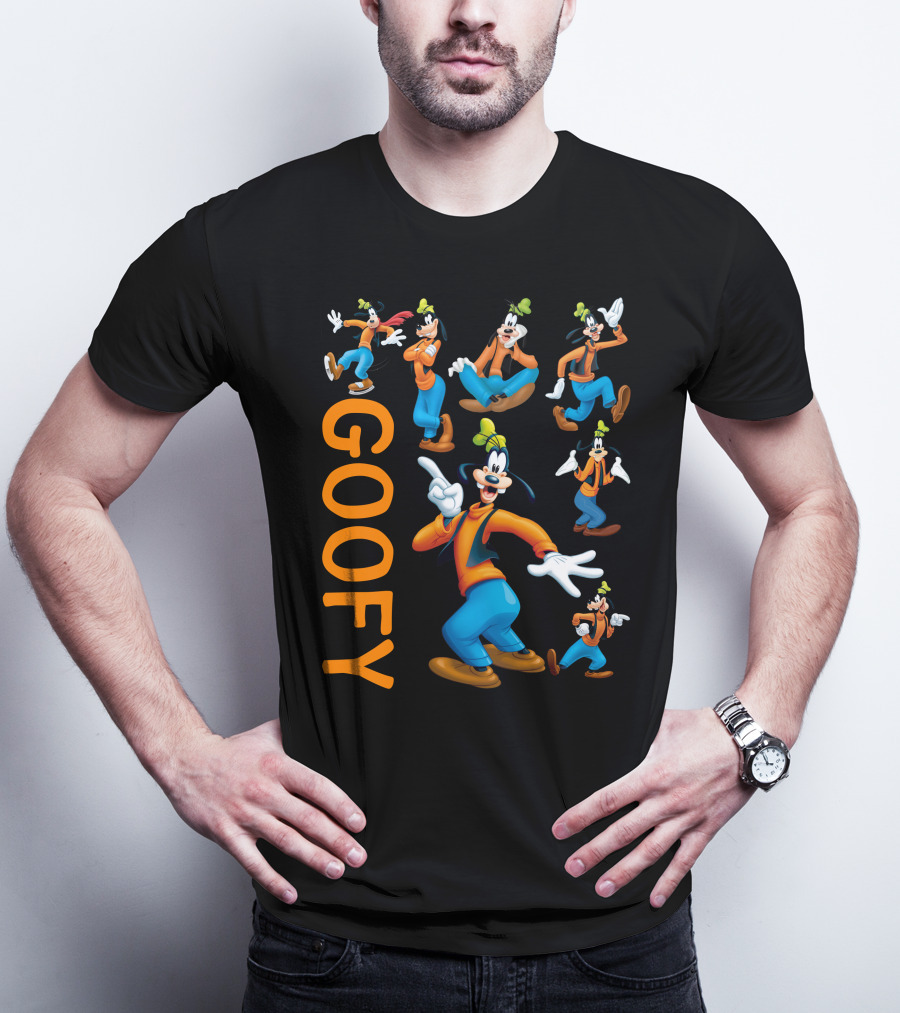 Goofy Disney Character Expressions Collection T-Shirt