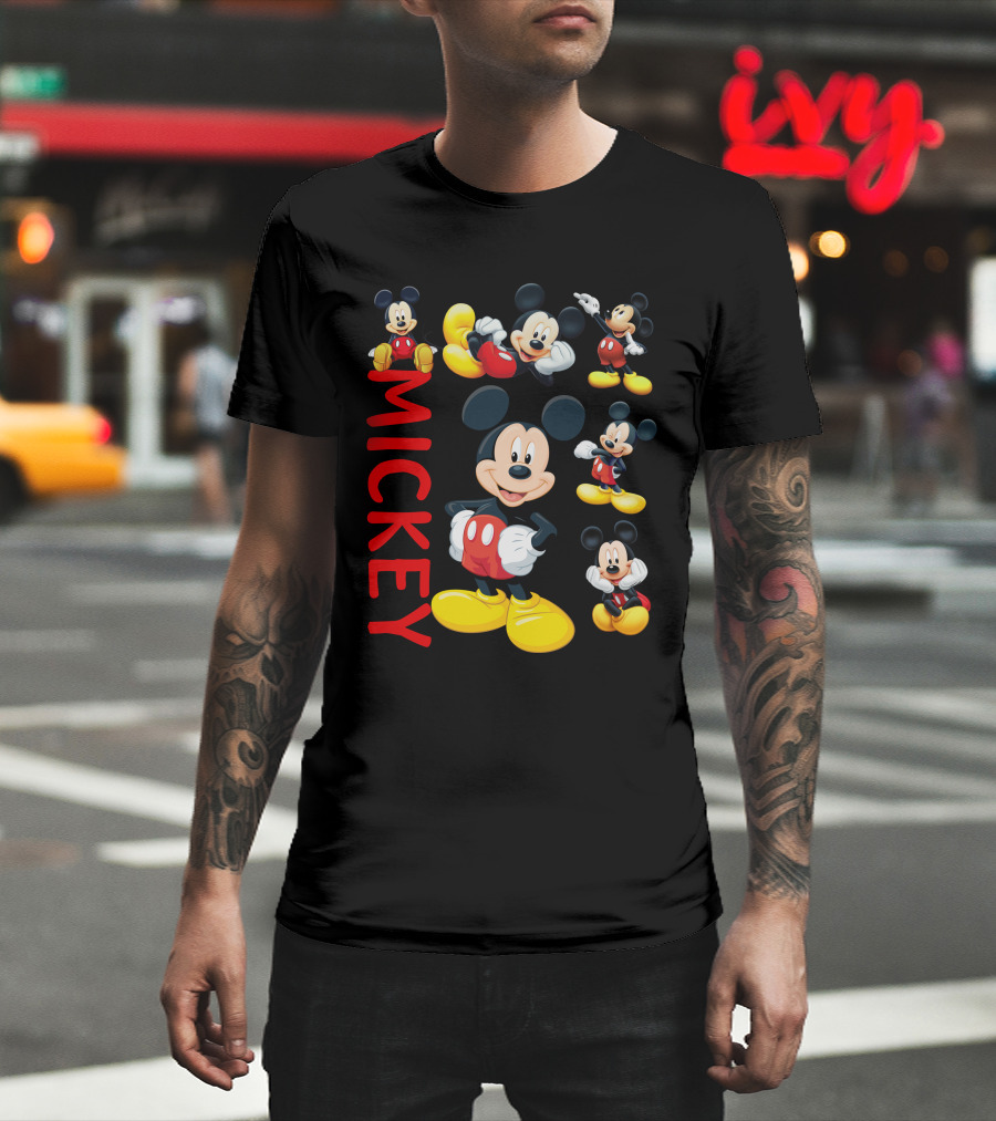 Mickey Mouse Poses Collection T-Shirt