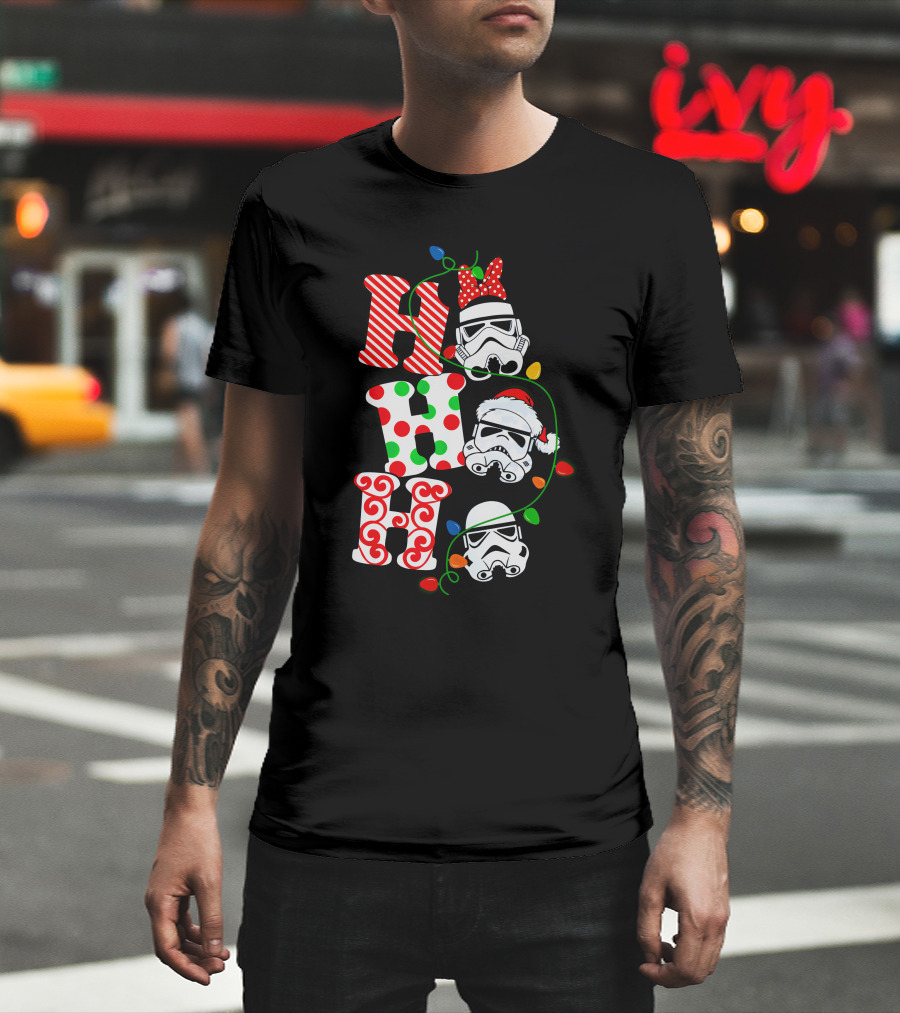 Star War Christmas Stormtrooper Ho Ho Ho Disney T-Shirt