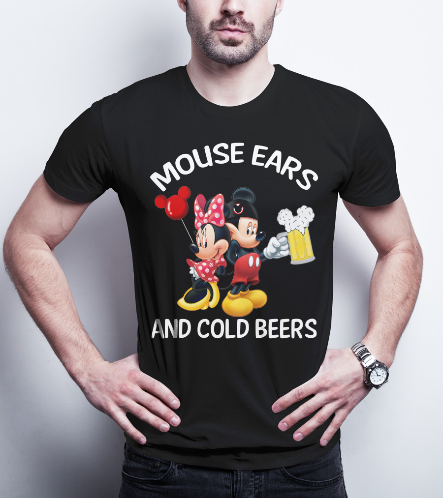 Mouse Ears And Cold Beers T-Shirt