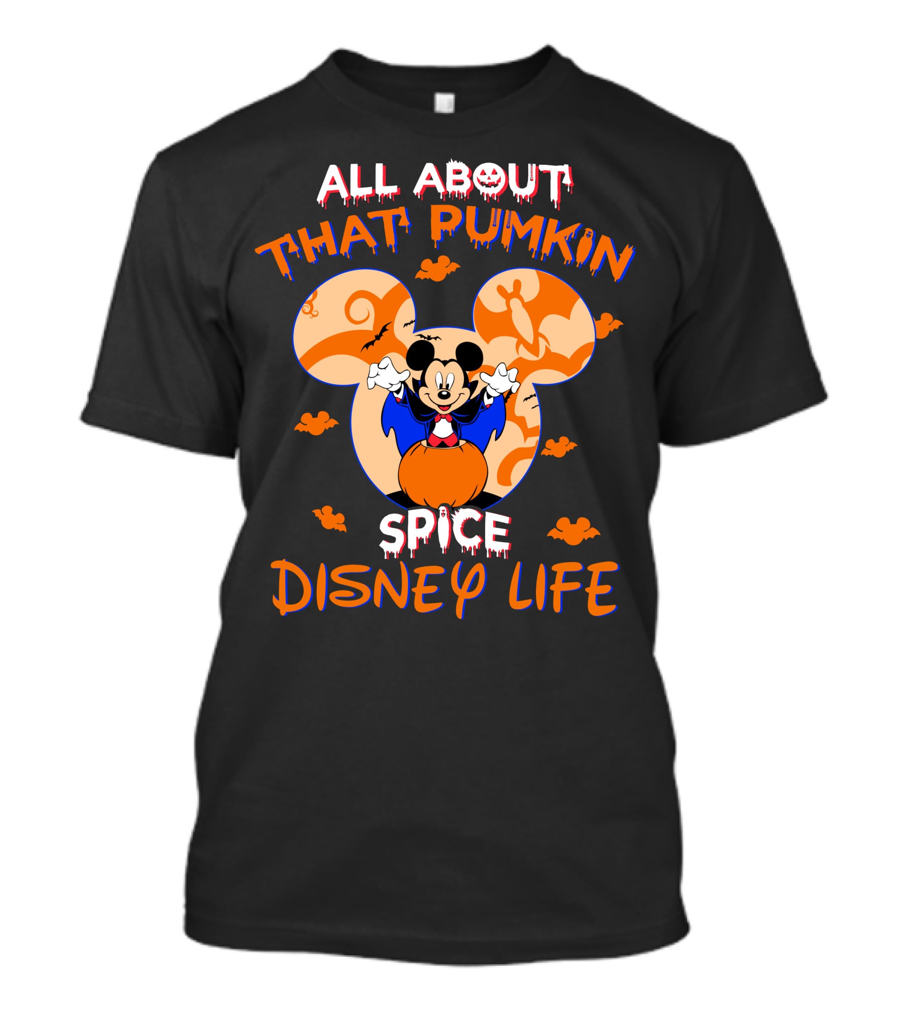 All About That Pumpkin Spice Disney Life Halloween 2 T-Shirt