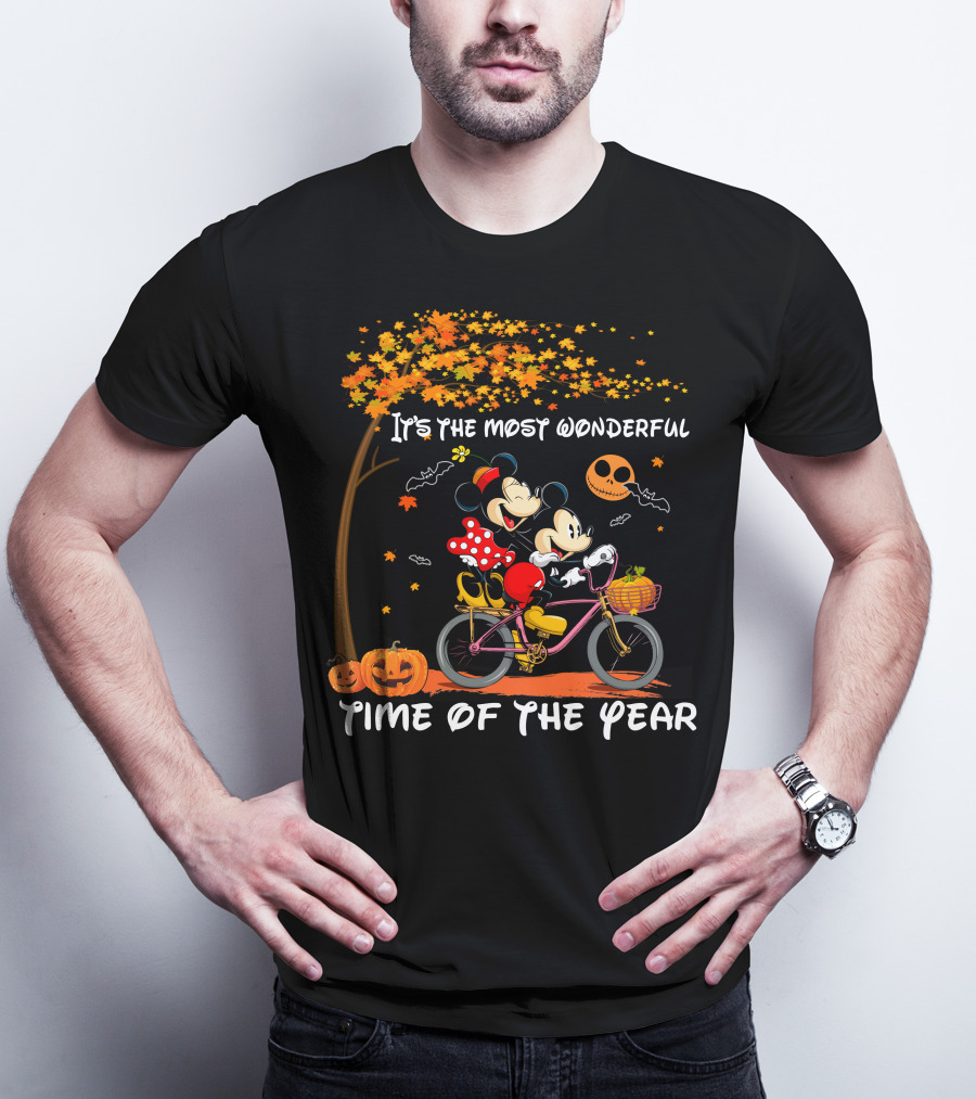 It's The Most Wonderful Time Of The Year Halloween Mickey Minnie T-Shirt