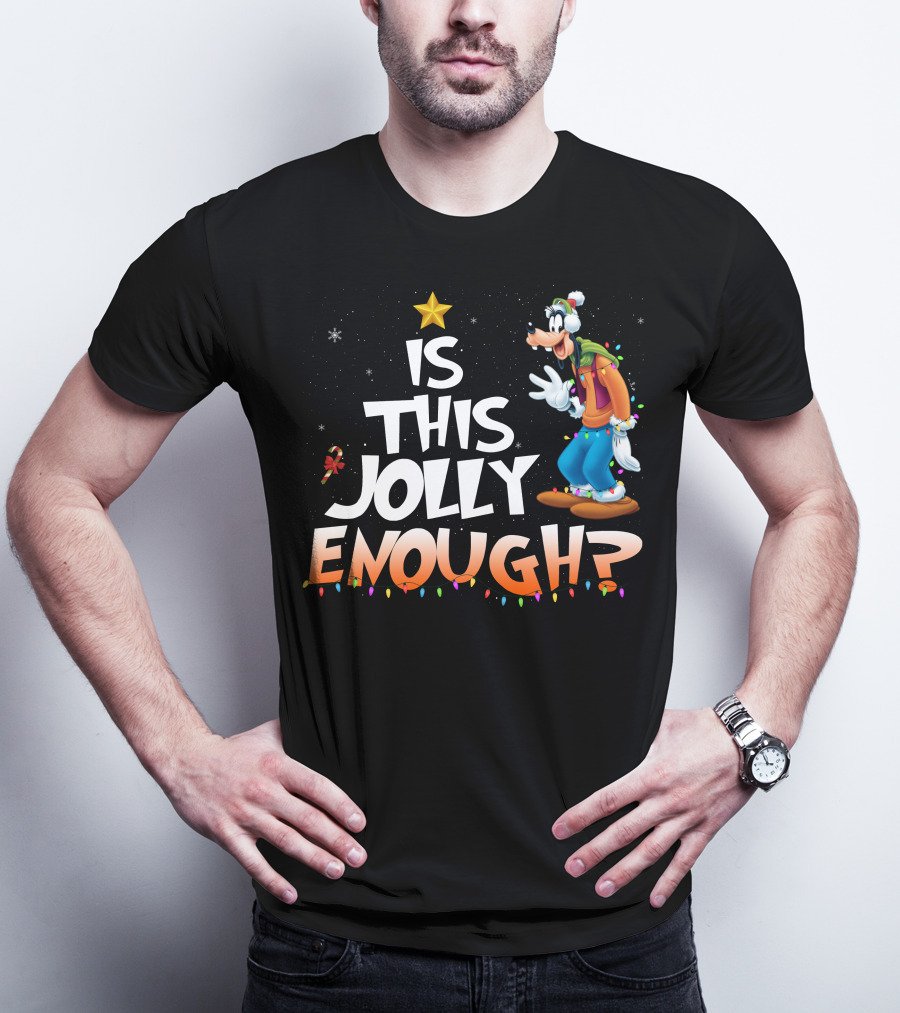 Goofy Is This Jolly Enough Christmas Lights T-Shirt