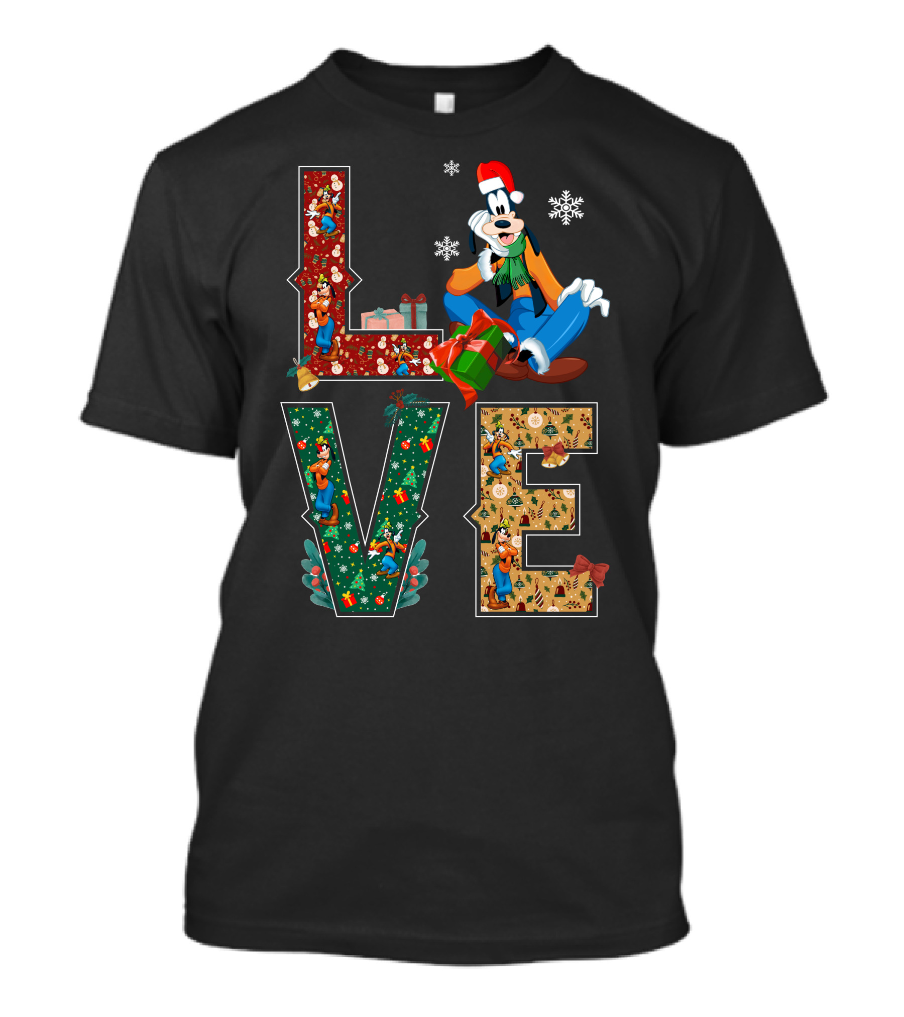 Goofy Love Christmas Festive Celebration T-Shirt