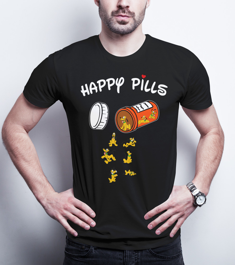 Happy Pills Pluto T-Shirt