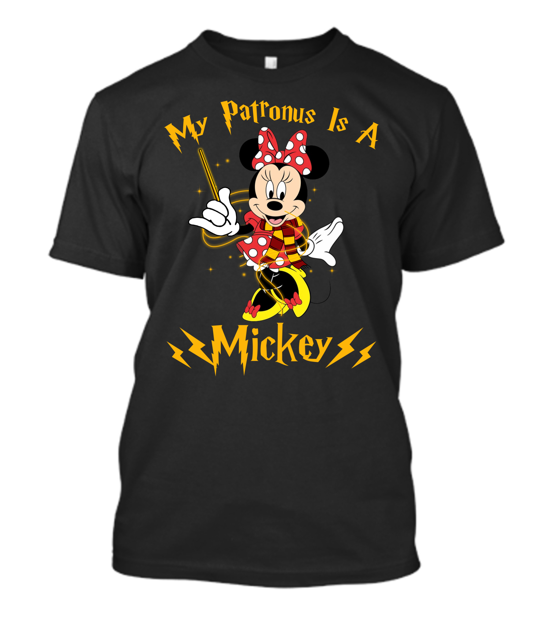 My Patronus Is A Mickey Minnie Magic Wand T-Shirt