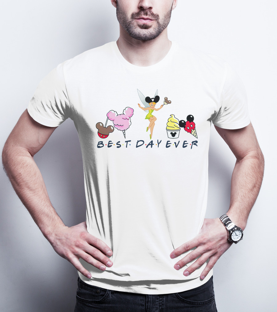 Best Day Ever Tinker Bell And Disney Treats T-Shirt
